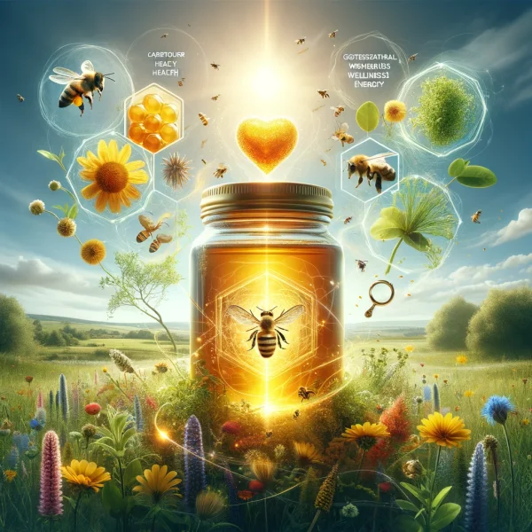 INFINITY No.5 - Sanatatea barbatului - Infinity Honey - Miere Naturala